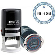R40 Round 24hour Self Inking Date Stamp