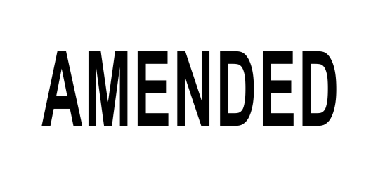 AMENDED 101B